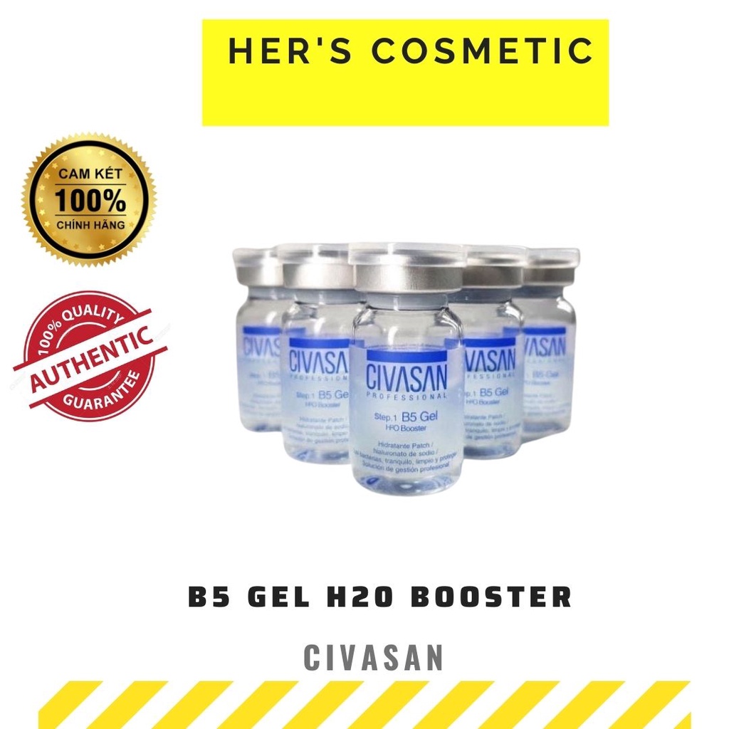[Chính Hãng] Serum Dưỡng Ẩm Và Phục Hồi Sâu Civasan B5 Gel H20 Booster 5x5ml | Shopee Việt Nam