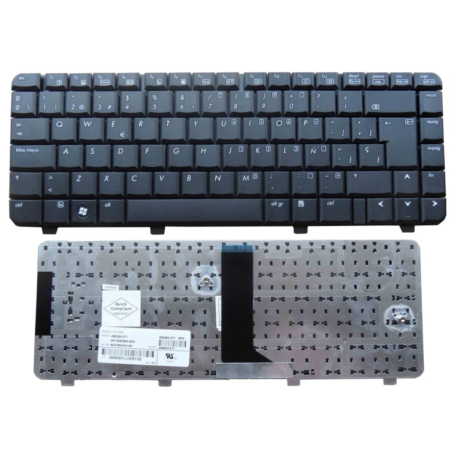 Bàn phím dùng cho laptop HP Compaq 6520 6520s 6720s, HP 530 540 550 ...
