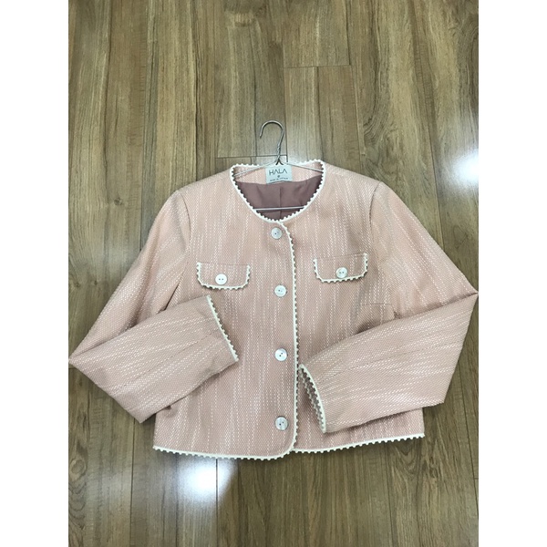 (Mới) Áo khoác tweed Hala | Shopee Việt Nam