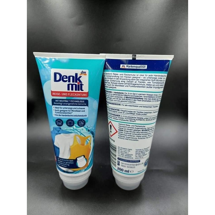 Tuýp Kem Giặt Siêu Sạch DENKMIT Tuýp Du Lịch 200ml | Shopee Việt Nam