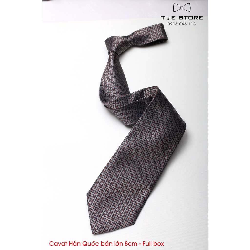 cavat nam bản trung- cà vạt bản 8cm | Shopee Việt Nam
