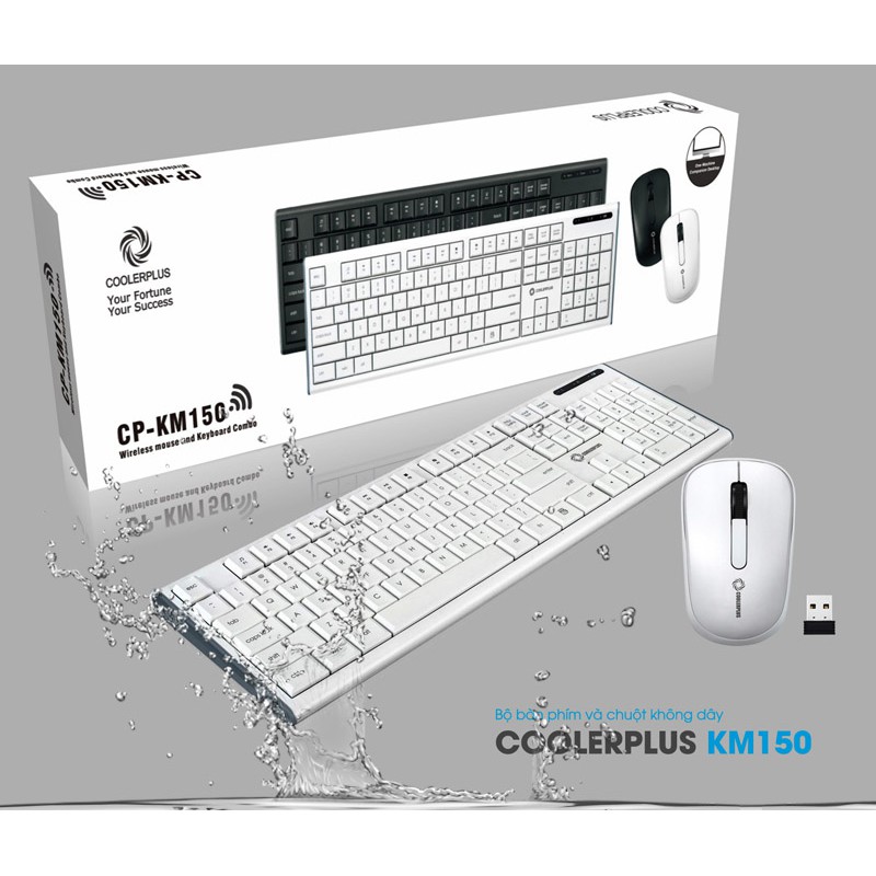 BỘ PHÍM CHUỘT WIRELESS KM150 | Shopee Việt Nam