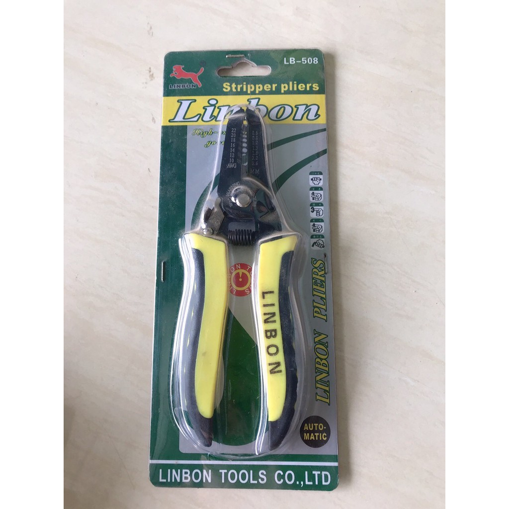 Kìm tuốt dây điện Linbon, Kìm cắt dây điện | Shopee Việt Nam