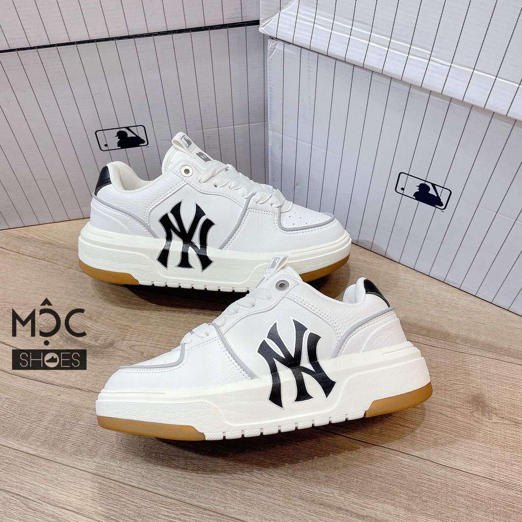 [CHÍNH HÃNG] Giày thể thao Sneaker MLB CHUNKY LINER màu Vintage Kem Đế Gum - Code: 3ASXCA12N ...