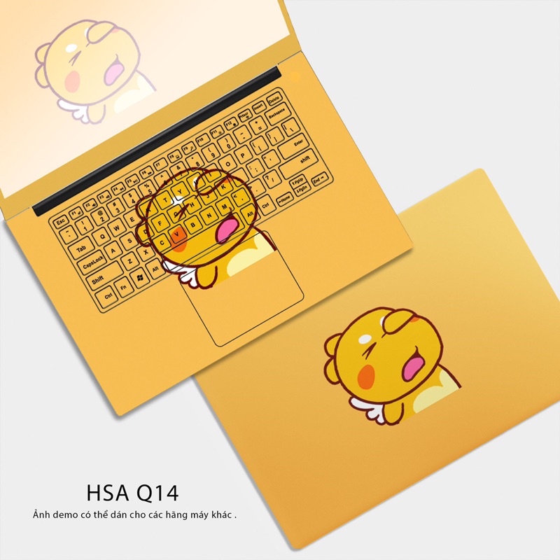 Bộ Skin Dán Laptop - Mẫu Sticker Ong Vàng Dễ Thương - Dành Cho Tất Cả ...