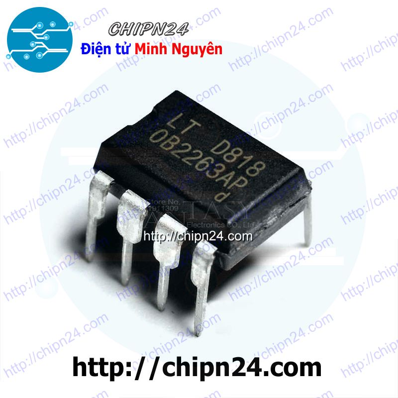 [1 CON] (DIP) IC OB2263 DIP-8 (OB2263AP 2263) | Shopee Việt Nam
