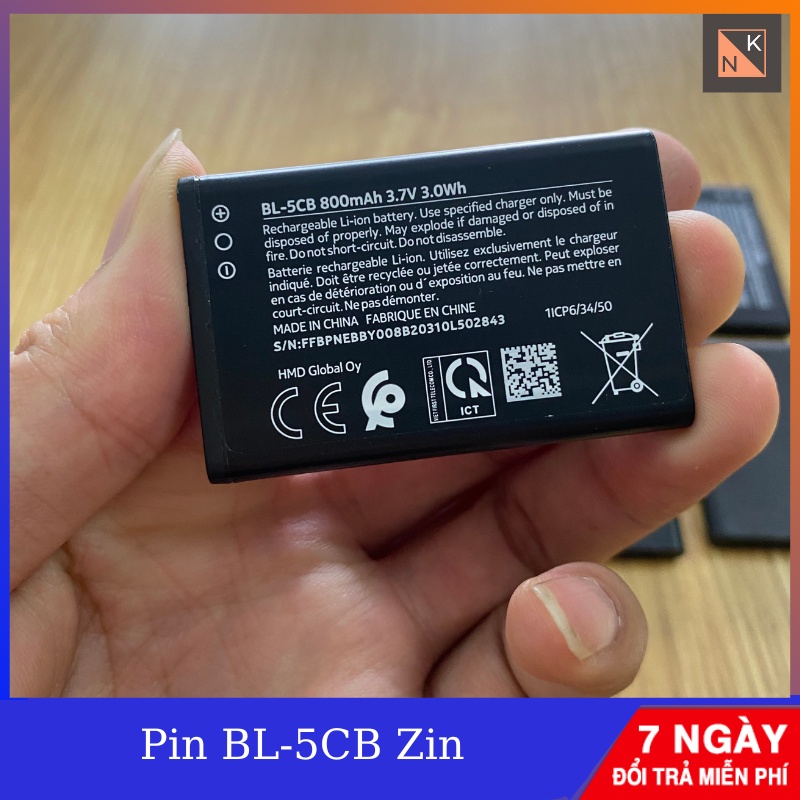 Pin BL-5CB zin cũ dung lượng 800mah | Shopee Việt Nam