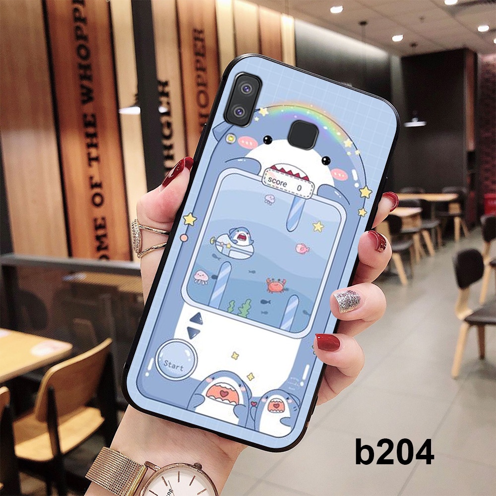ốp lưng điện thoại Samsung a8 Star bộ cá mập shack đu đu đu xanh | Shopee Việt Nam