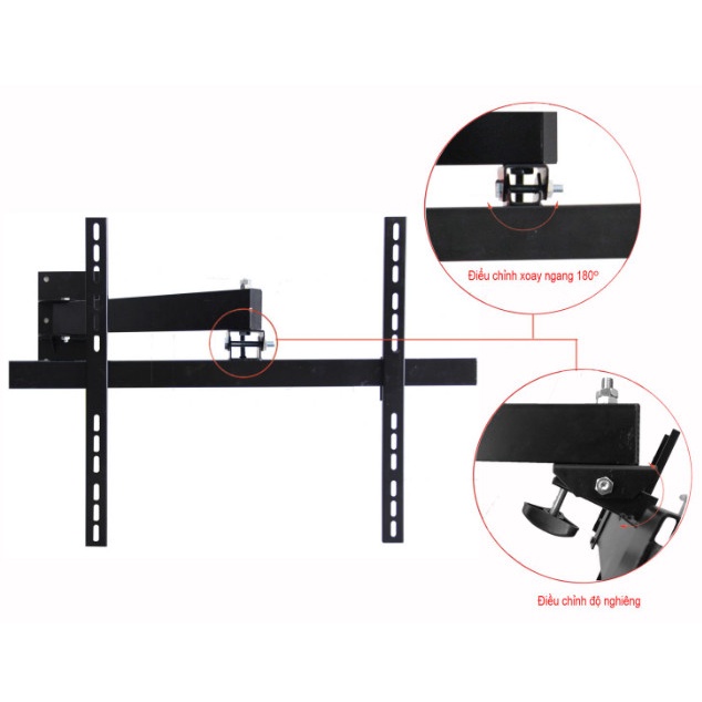 KHUNG TREO TV XOAY TỪ 37" - 63" - GIÁ TREO TIVI | Shopee Việt Nam