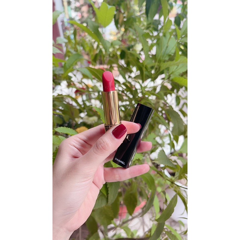 𝗦𝗼𝗻 𝗖𝗵𝗮𝗻𝗲𝗹 𝟱𝟳 𝗥𝗼𝘂𝗴𝗲 𝗙𝗲𝘂 - Màu Đỏ Cam | Shopee Việt Nam