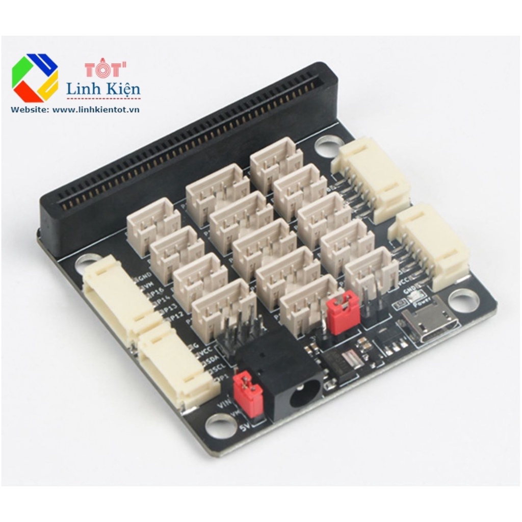 Board mở rộng Microbit V3.0 - BBC Micro:bit sensor:bit V3.0 giắc Ph2.0 ...