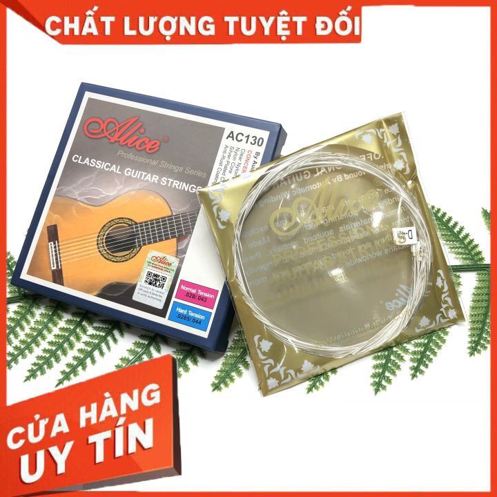 Alice AC130 Classical Guitar String Set, Bộ 6 dây Guitar Nylon Alice AC130 | Shopee Việt Nam