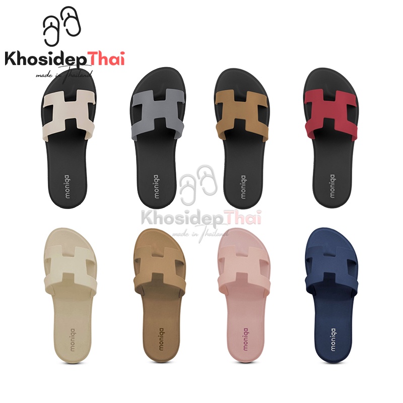 Dép Thái Lan Nữ nhập khẩu Quang ngang Chữ H Monobo - Moniga 913 ...
