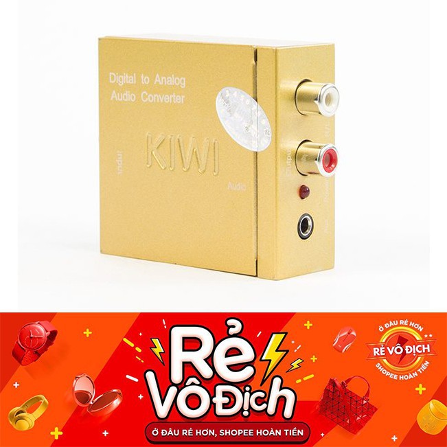 BỘ CHUYỂN ĐỔI OPTICAL DIGITAL SANG ANALOG KIWI DAC X3 | Shopee Việt Nam