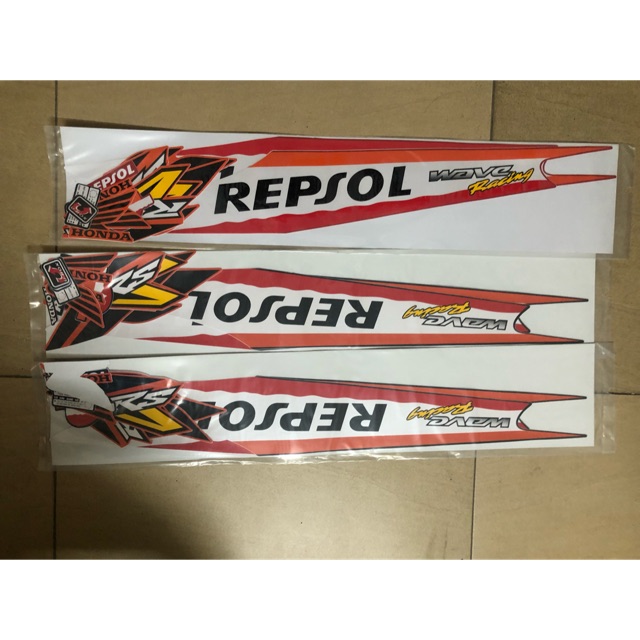 Bộ Tem wave Repsol - wave Rs - wave anpha | Shopee Việt Nam