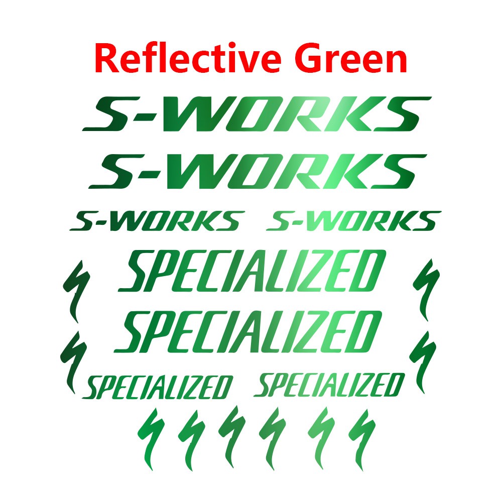Sticker logo S-Works Dán Trang Trí Khung Xe Đạp | Shopee Việt Nam