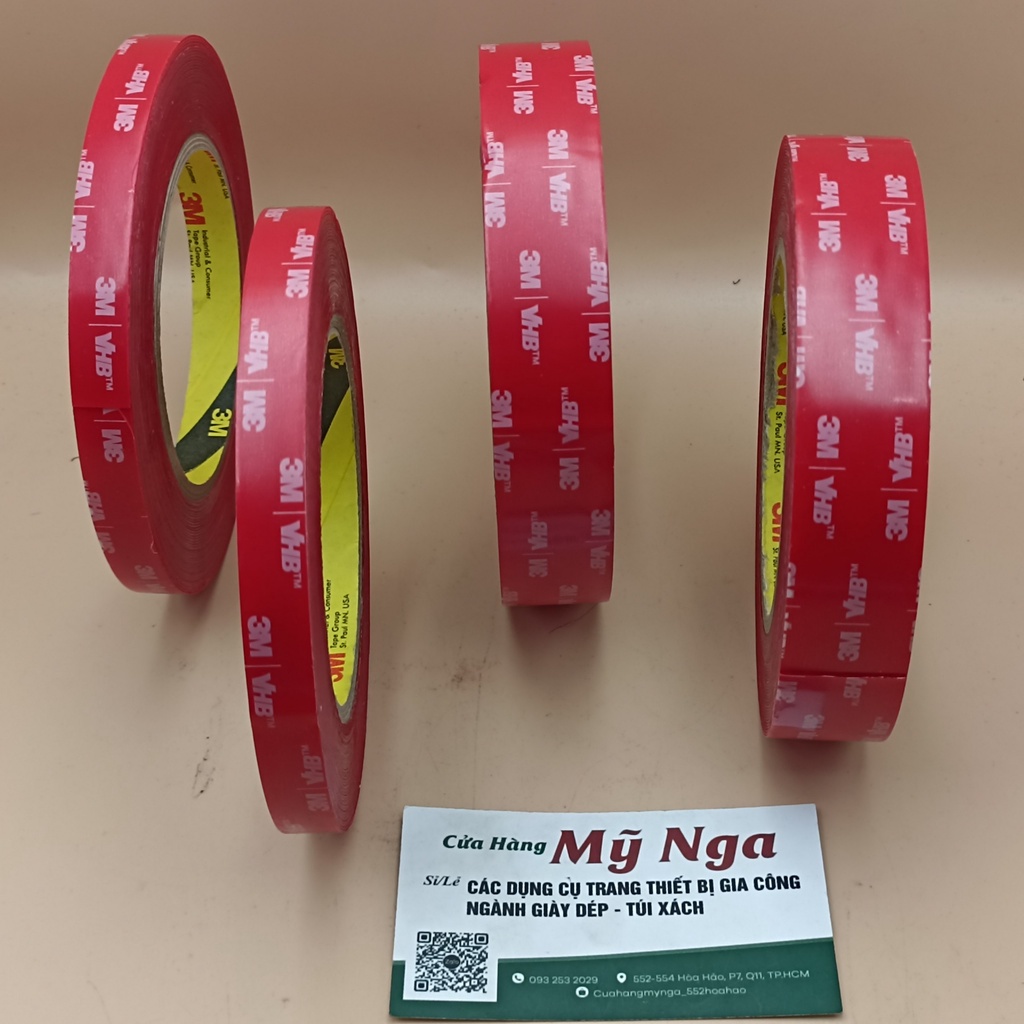 Băng keo 3M màu trong suốt siêu dính - dán 2 mặt tiện dụng | Shopee Việt Nam