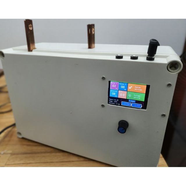 Máy hàn cell pin 4 siêu tụ, timer LCD xung kép. | Shopee Việt Nam