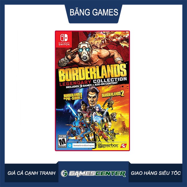 Băng game Nintendo Switch Borderlands Legendary Collection | Shopee ...