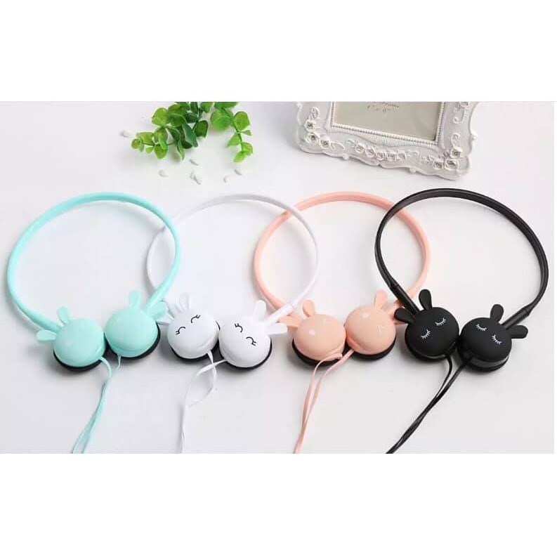 TAI NGHE PHONE THỎ LOVE CHỤP TAI | Shopee Việt Nam