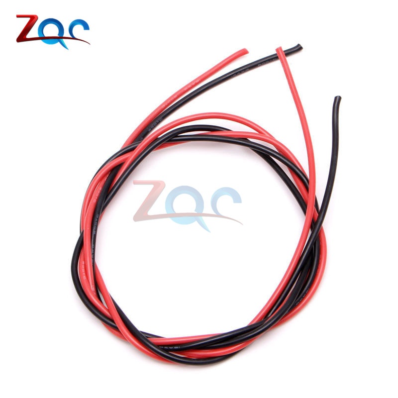 1 Bộ Dây Cáp Đồng 16 Awg Màu Đỏ 1m + 2m 16awg Cho Rc | Shopee Việt Nam