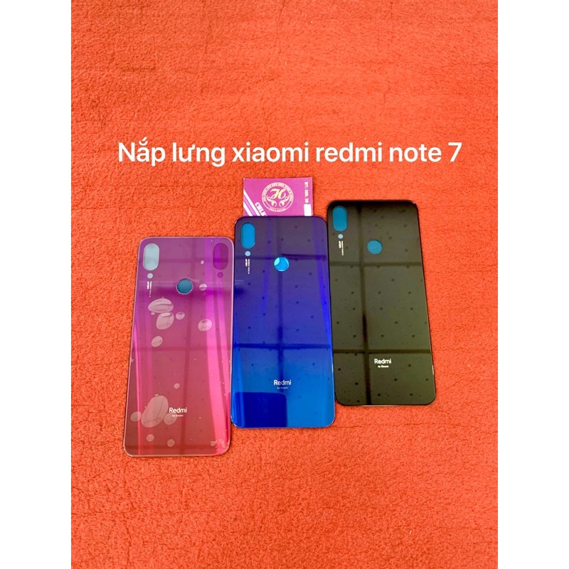 nắp lưng sau xiaomi redmi note 7/Note 7 pro/ mặt kính sau xiaomi redmi ...