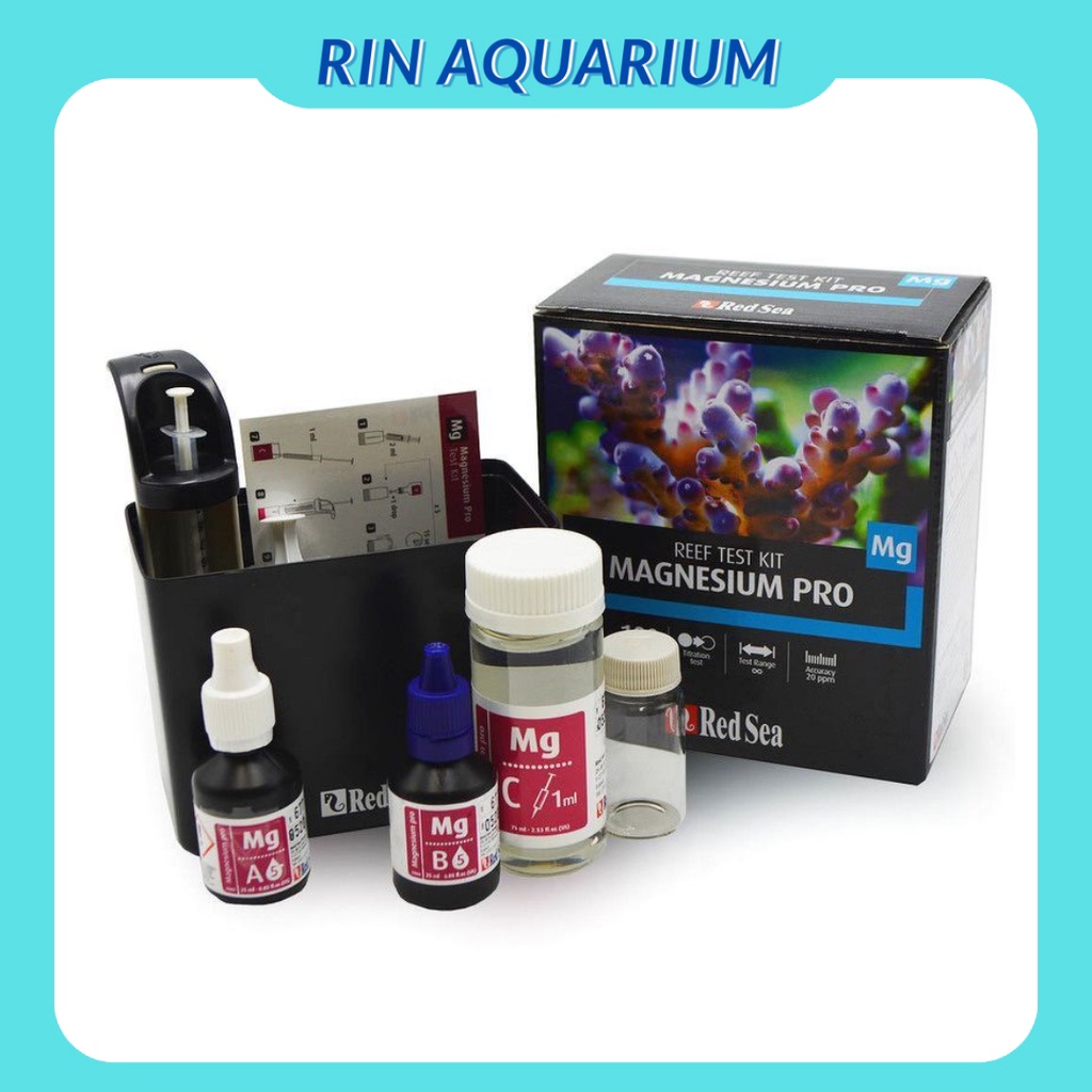 Bộ Test Magie - Magnesium Pro Reef Test Kit | Redsea | Shopee Việt Nam