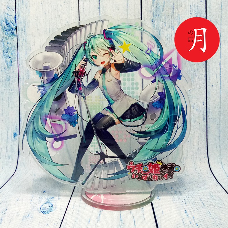Mô hình 2D Standee Acrylic Anime Vocaloid MIKU 15cm | Shopee Việt Nam