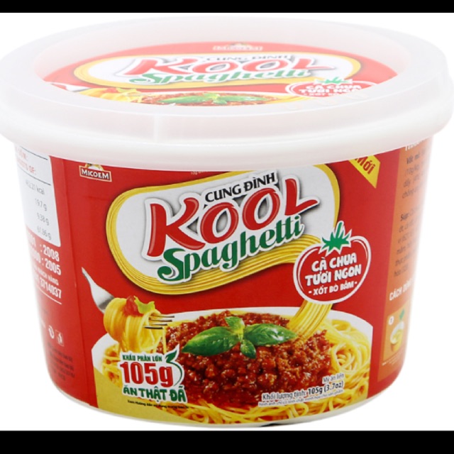 Mì Khoai Tây Cung Đình Kool Sốt Spaghetti thịt bò bằm 105g | Shopee Việt Nam