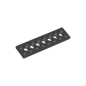 Gạch lẻ LEGO chính hãng Technic Plate 2 x 8 with Holes (3738) | Shopee ...