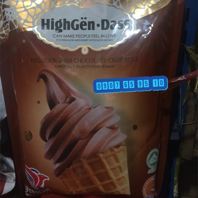 Bánh kem ốc quế HighGen-Dass | Shopee Việt Nam