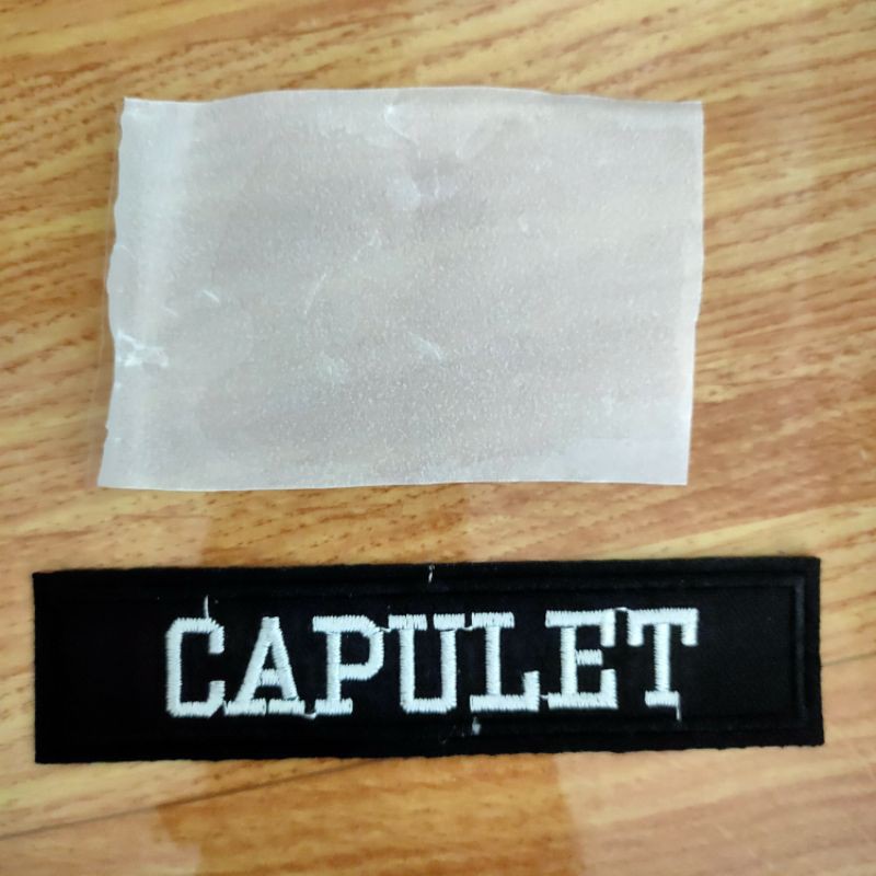 Keo ủi sticker thêu, logo thêu, patch thêu, patch ủi, sticker ủi ...