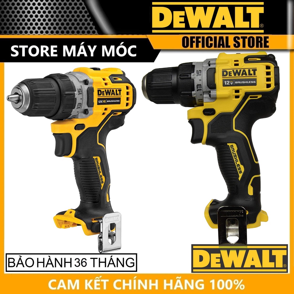 MÁY KHOAN CẦM TAY 12V/BL DEWALT DCD701N- HÀNG CHÍNH HÃNG | Shopee Việt Nam