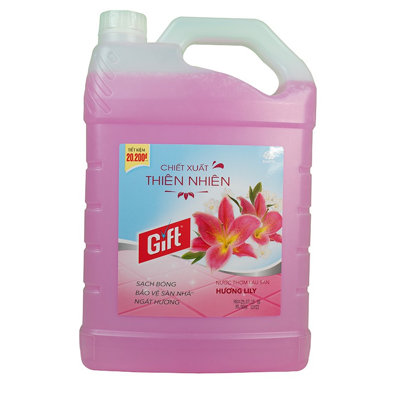 Nước lau sàn Gift hương Lily 3.8kg | Shopee Việt Nam