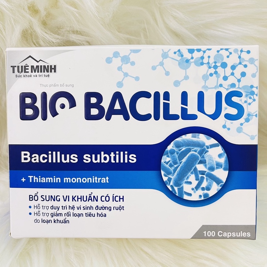 MEN VI SINH BIO BACILLUS TUỆ MINH - Bổ sung lợi khuẩn có ích duy trì hệ vi sinh đường ruột giảm ...