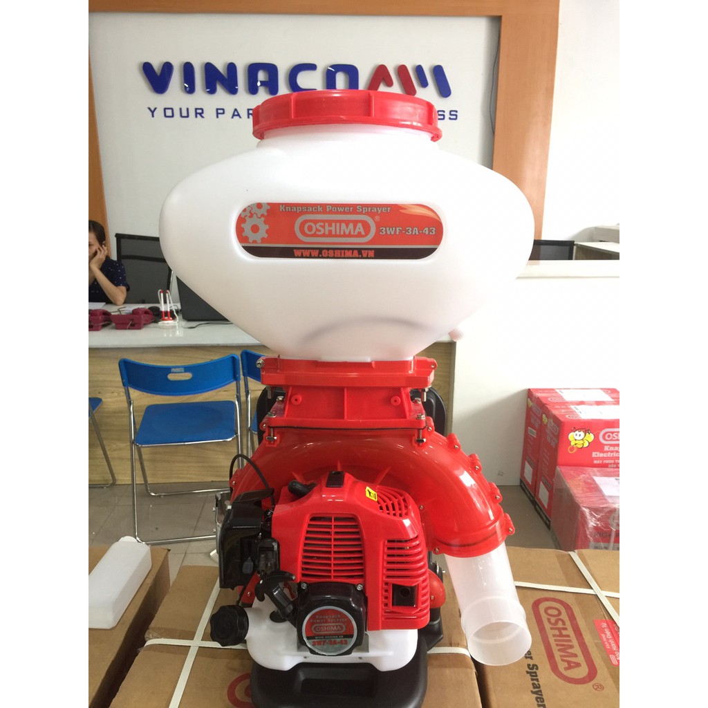Bình xịt xạ phân, phun vôi bột, phun hạt, thổi lá Oshima 3WF-3A-43 | Shopee Việt Nam