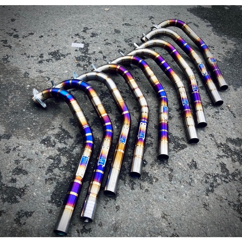 COMBO FULL CNC cổ bô titan cho raider cơ PTITANIUM ( titanium elbow for ...