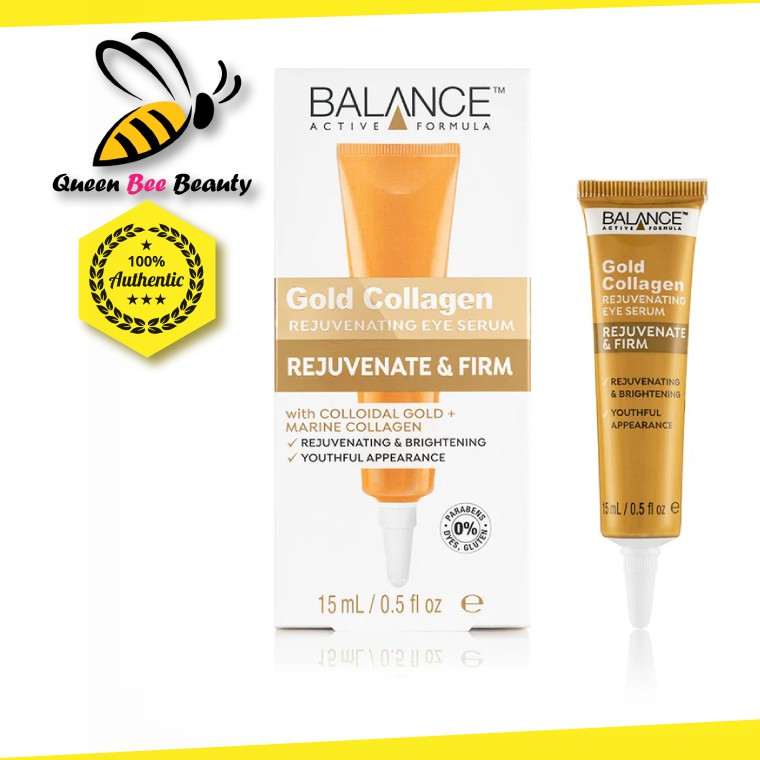 Serum Dưỡng Mắt Balance Gold Collagen | Shopee Việt Nam