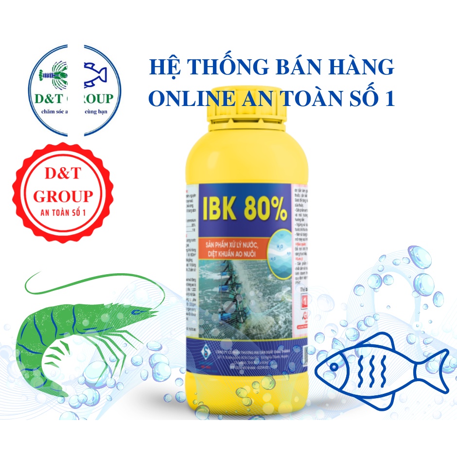 Xử lý nước, cải thiện nguồn nước IBK 80% 1 LÍT | Shopee Việt Nam
