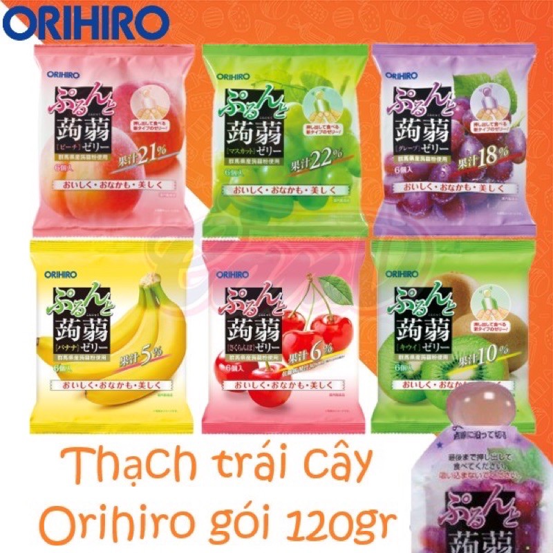 Thạch trái cây Orihiro nhật bản | Shopee Việt Nam