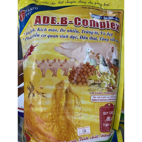 1kg ADE Bcomplex - bổ sung vitamin và acid amin cho vật nuôi - dạng cốm ...