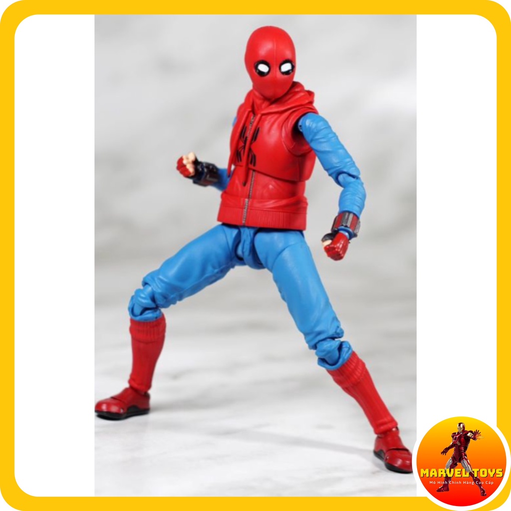 LIKENEW FULLCARTON - Mô Hình Người Nhện Spider Man Homemade Suit SHF ...