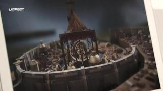 Cáp chuyển đổi USB 2.0 sang LAN 10/100mbps UGREEN CR110 Kết nối ổn định ...