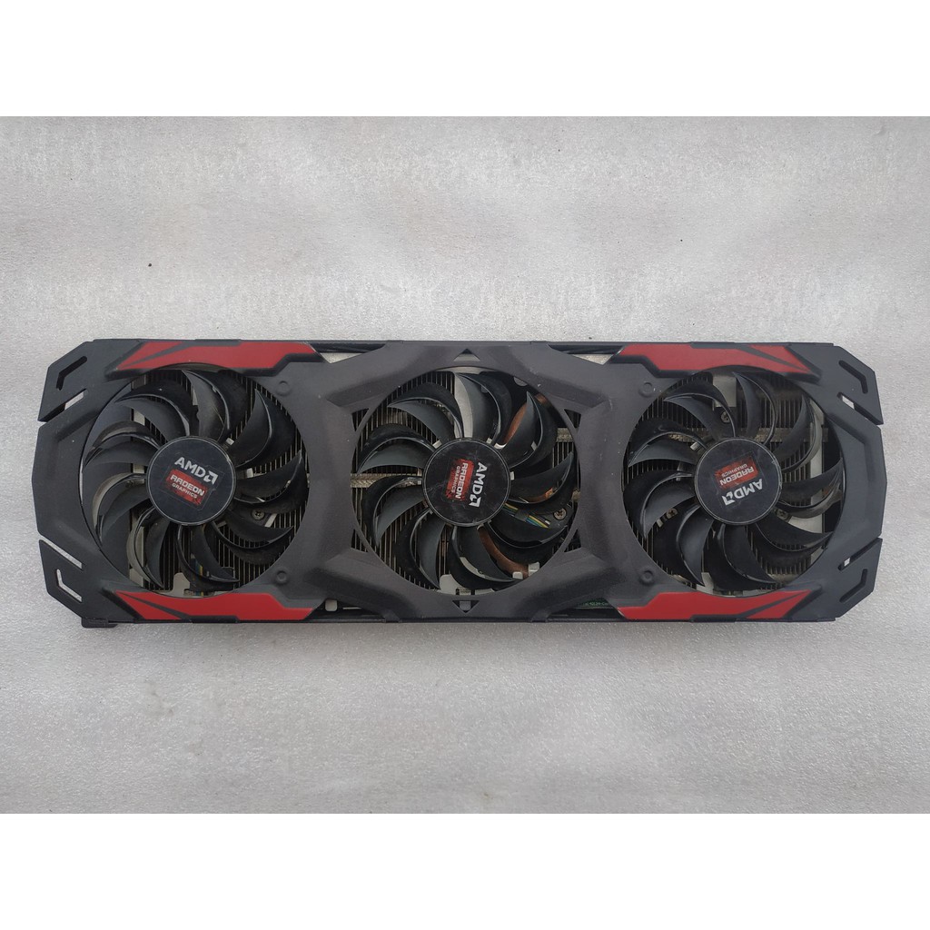 Bộ Fan tản nhiệt Powercolor RX 570 4G Reddevil 3 fan | Shopee Việt Nam