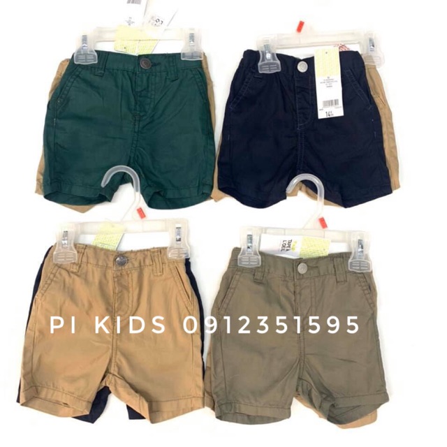 Quần short Kaki bé trai(set 2c) | Shopee Việt Nam