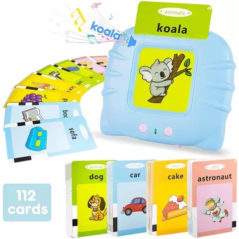 Máy đọc thẻ Flashcard Tiếng Anh 112- 224 từ vựng | Shopee Việt Nam