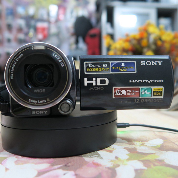 Máy quay cáp cấp Sony CX550 bô nhớ trong 64G mic in | Shopee Việt Nam