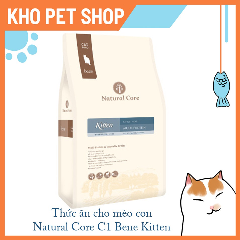 THỨC ĂN NATURAL CORE C1 KITTEN CHO MÈO CON (500G) | Shopee Việt Nam
