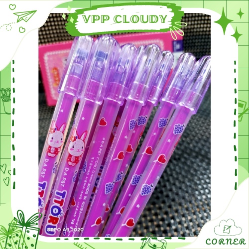 Bút mực tím TTORU Hàn Quốc combo 5 cây, 12 cây | Shopee Việt Nam