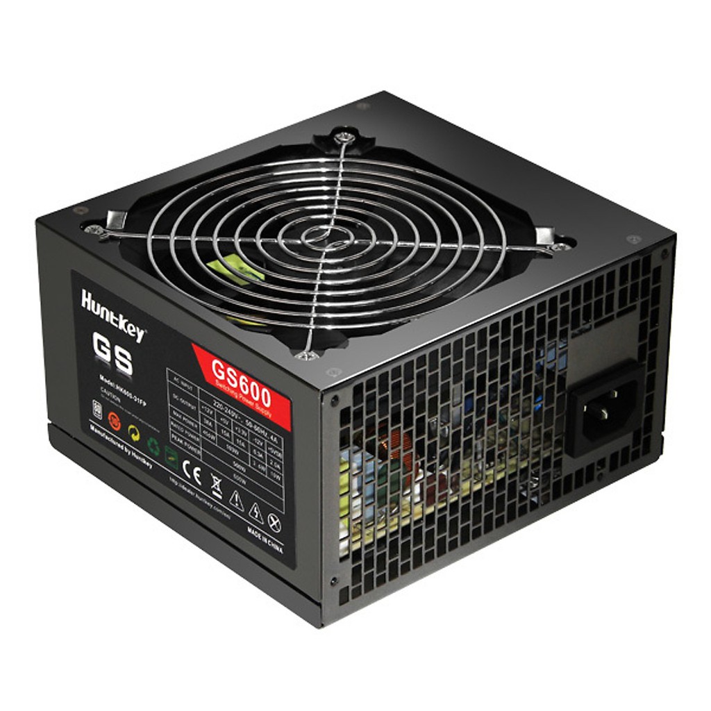 Nguồn máy tính Huntkey GS600 600W – 80 Plus | Shopee Việt Nam